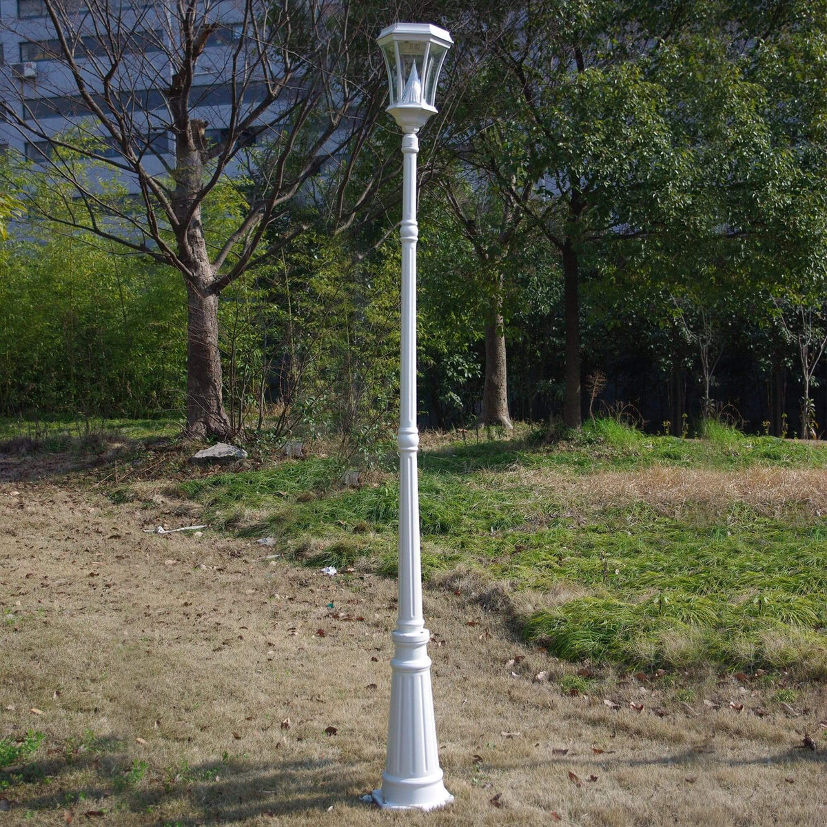 Victorian Solar Powered Lamp Post Light