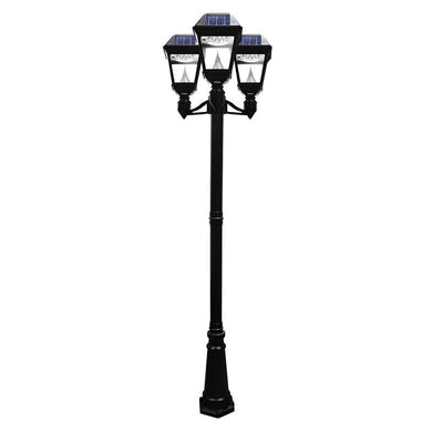 Solar Imperial III Triple Lamp Post