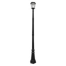 Victorian Bulb Solar Lamp Post