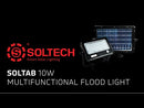 Illuminate Eco-Smartly with SOLTAB Flood Light - 1000lm Brilliance